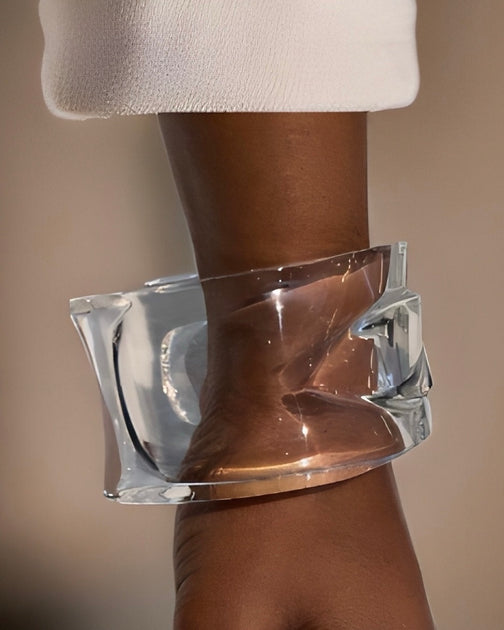 Luminous Lucite Cuff Bangle Bracelet – Nik Spruill